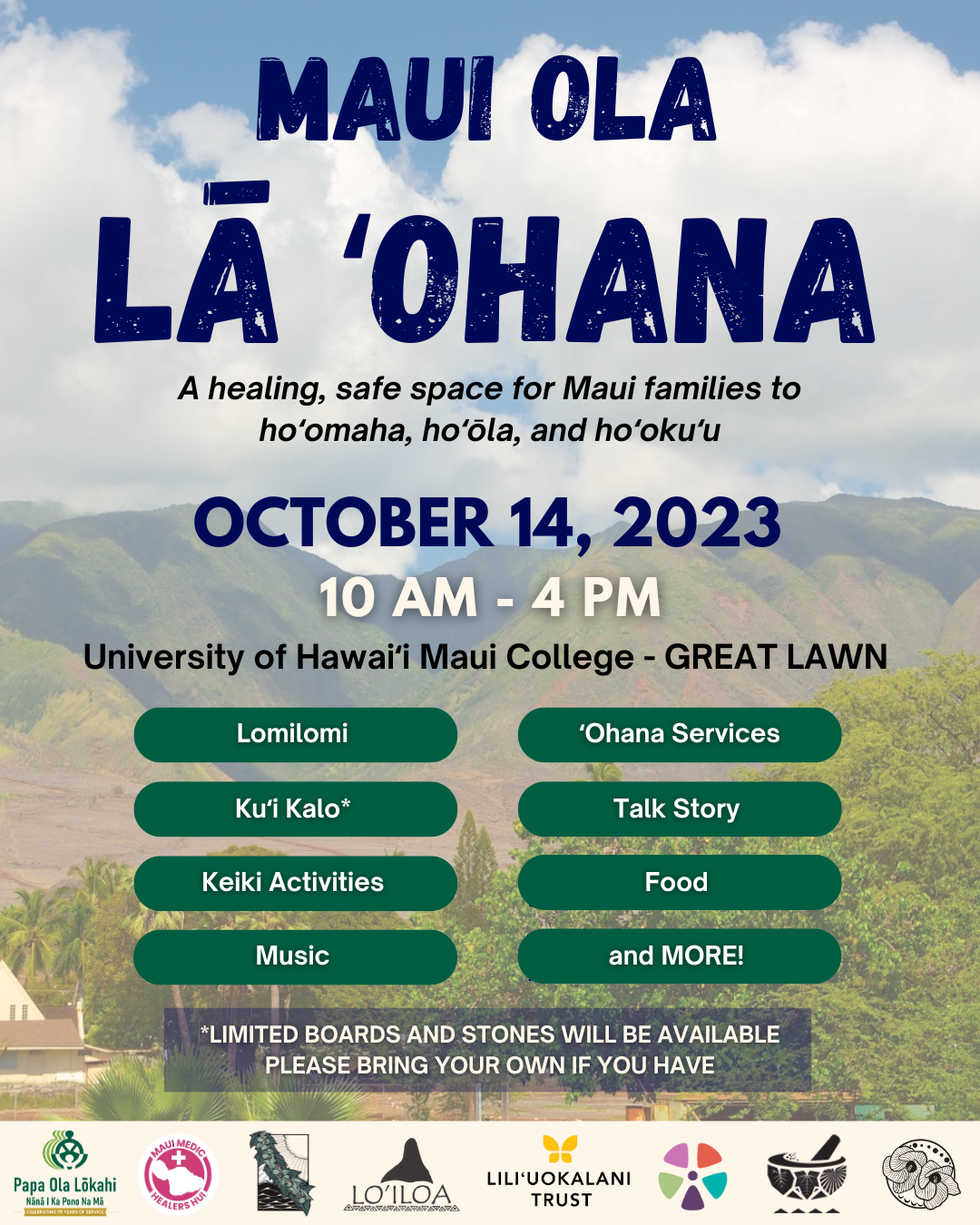 Hawaiian Health Organizations host ‘Ohana Day of Restoration | Papa Ola ...